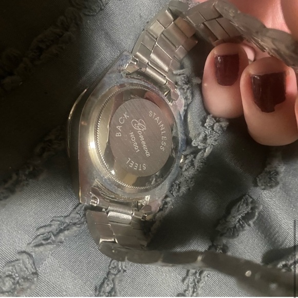 Geneva | Accessories | Mens Geneva Watch No0 Large Face With Calender ...